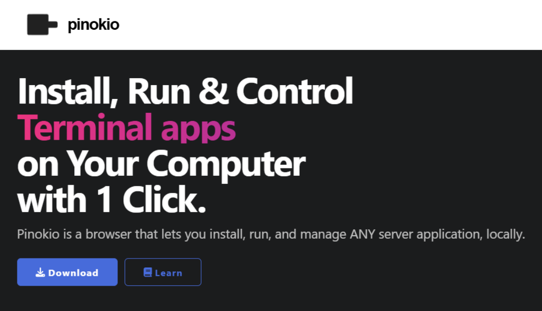 本機端AI統合安裝神器Pinokio | MakerPRO